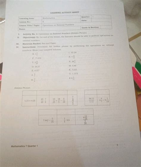 LEARNING ACTIVITY BHEET Learning Area StudyX LEARNING ACTIVITY BHEET Learning Area StudyX