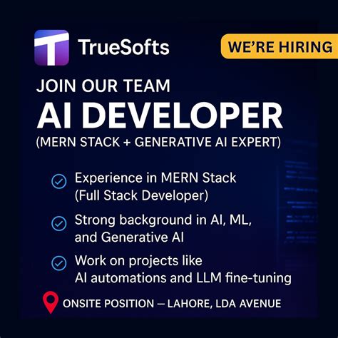 Hiring Aijobs Aideveloper Mernstack Fullstackdeveloper