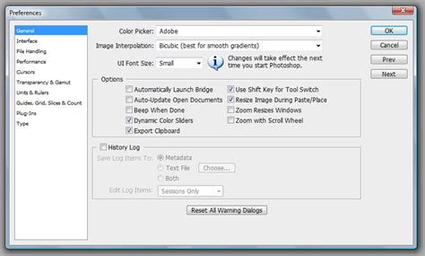 Photoshop Preferences Photoshop Tips