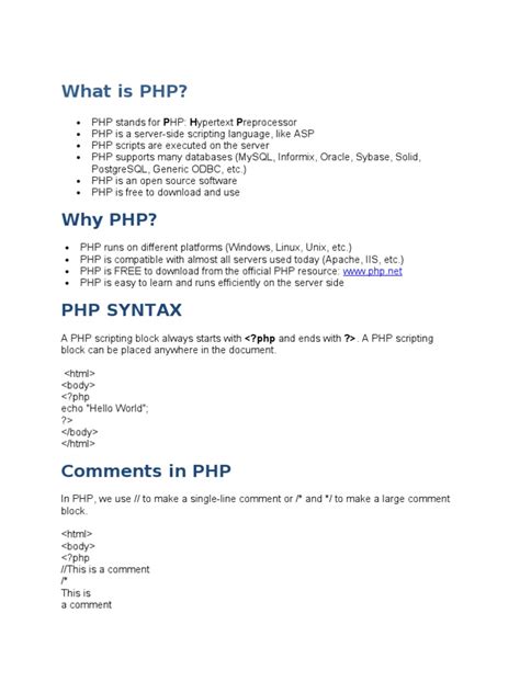 Php Report Pdf Php Computer Engineering