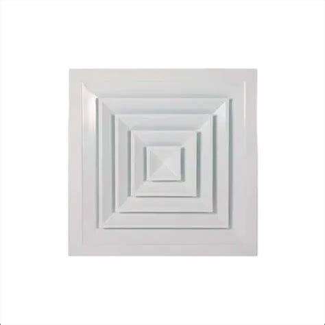 Aluminium Ac Diffuser Max Working Pressure 150 Psi Working Temperature 1 To 60°c White