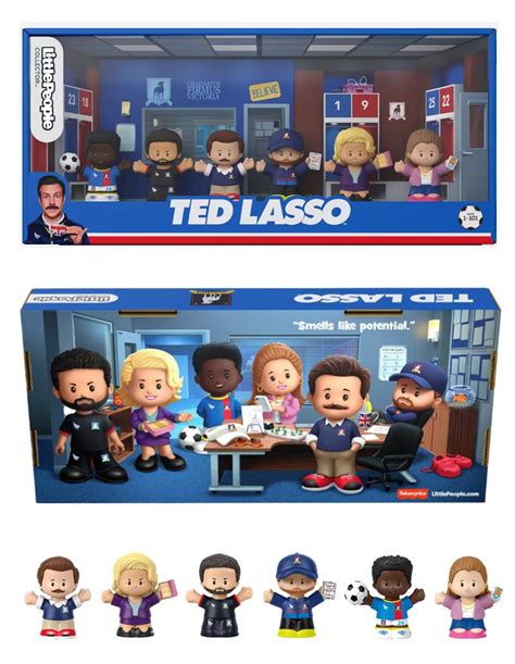 Ted Lasso Muñecos De Los Personajes Y Juegos De La Serie