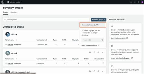 Creating A Graph In Graphos And Running The Mcp Server Graphql Tutorials