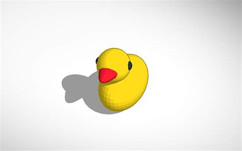 3d Design Splendid Duck Tinkercad