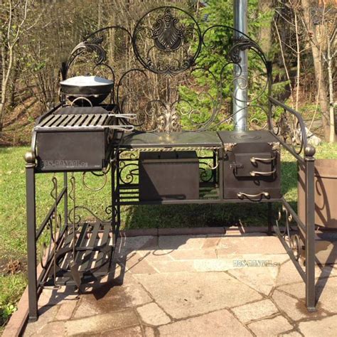 Мангал "№17 с печкой": цена, описание, фото