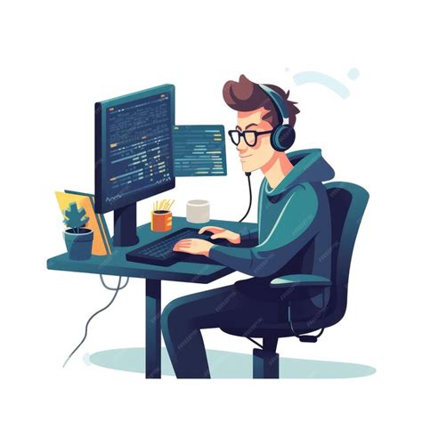 Premium Photo Programmer Generative Ai