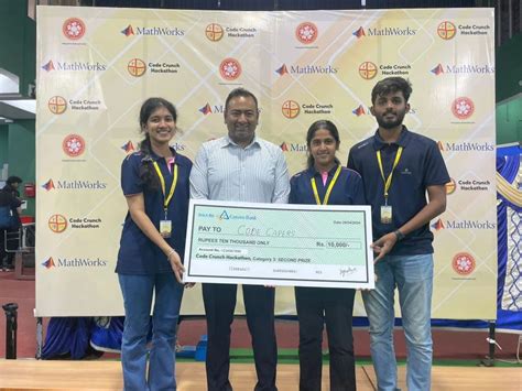 Sriraksha Srinivas On Linkedin Codecrunch Hackathonchampions Bnmit