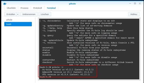 Unable To Update Pi Hole Docker Synology Pi Hole Userspace