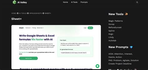 Top 10 Ai Excel Formula Generators