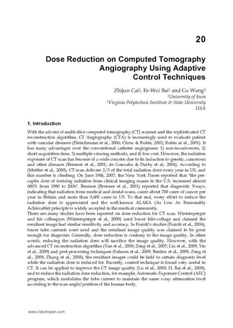 Pdf Dose Reduction On Computed Tomography Angiography Using … · 2018 9 25 · 20 Dose
