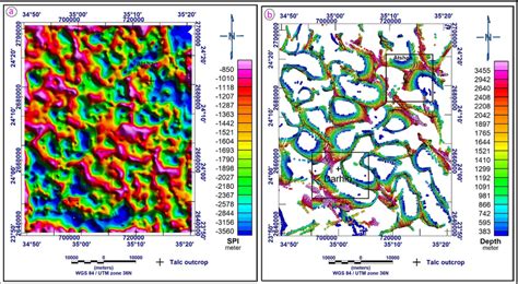 A Source Parameter Imaging Map Of The Study Area B 3d Euler