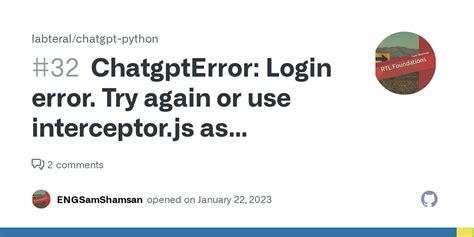 Chatgpterror Login Error Try Again Or Use Interceptorjs As Explained In The Documentation