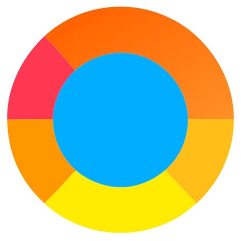 Premium Vector Colorful Circle Icon