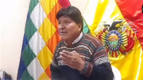 Evo Morales Arremete Contra El Gobierno Y Denuncia Que Orquestan Un
