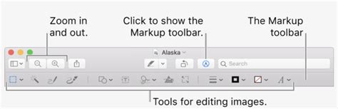 The Markup Toolbar For Editing Images Markup Toolbar Mac Transparent PNG X Free