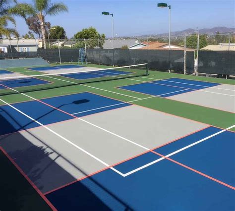 Mission Viejo Tennis And Pickleball Construction Ferandell Tennis Courts