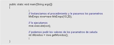 Holamundojava Online Invocar Stored Procedures Desde Java