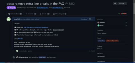 Tayyab Zain On Linkedin Starting My Open Source Journey Got My First Pull Request Merged A Few