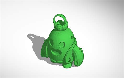 3d Design Spike Anahtarlık Tinkercad