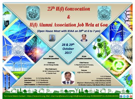 Iei Alumni Association Open House Meet At Goa