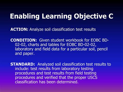 PPT Enabling Learning Objective C PowerPoint Presentation Free