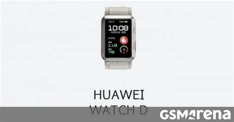 Huawei Watch D Will Measure Blood Pressure With A Special Attachable Strap