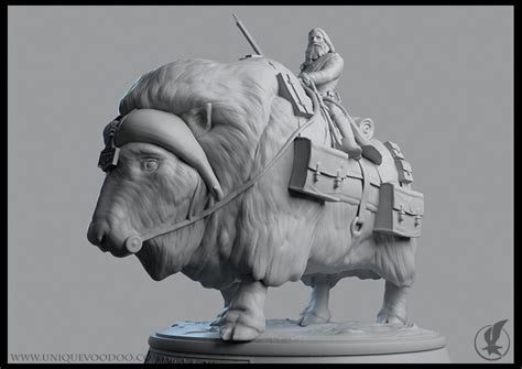 Carsten Biernat Bjorn And Mox Sculpture