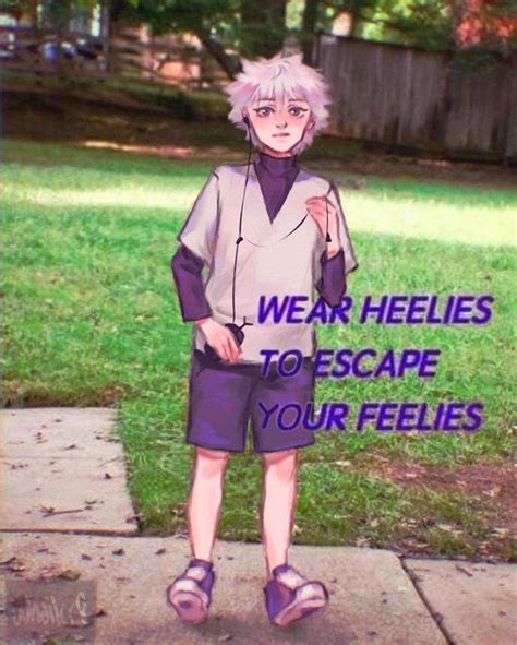 Killua Is A Mood By Whailer8 On Deviantart