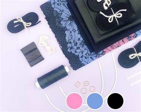 Bra And Panty Making Kit Lingerie Sewing Kit Bra Making Kit Bra Making