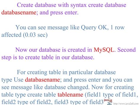 Jdbc Example Program With Access And Mysql