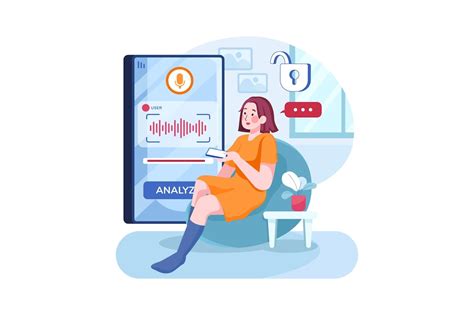 Premium Vector Voice Authentication Security