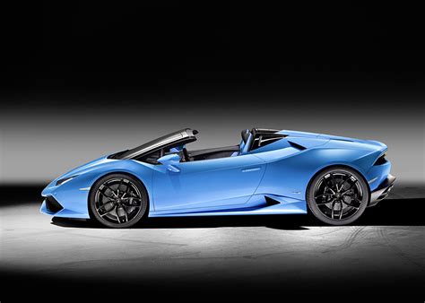 Desktop Wallpapers Lamborghini 2015 Huracan Convertible Light Blue
