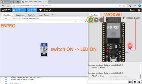 Yuk Bermain Wokwi 1 Koneksi Esp32 Dengan Easybuilder Pro