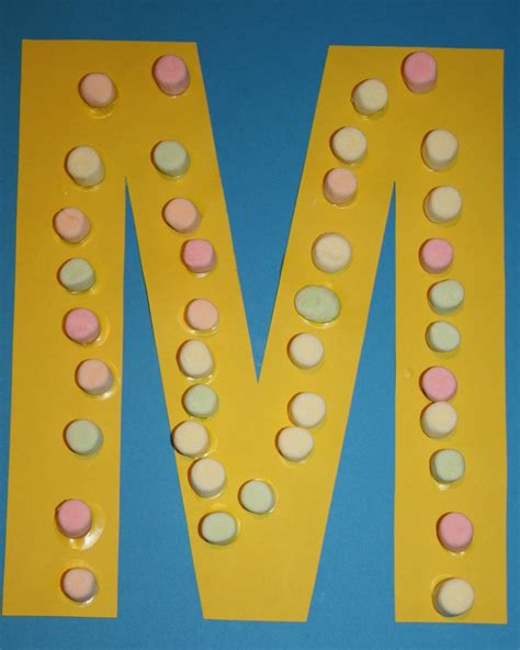 M Is For Marshmallow Letter Recognition Activities