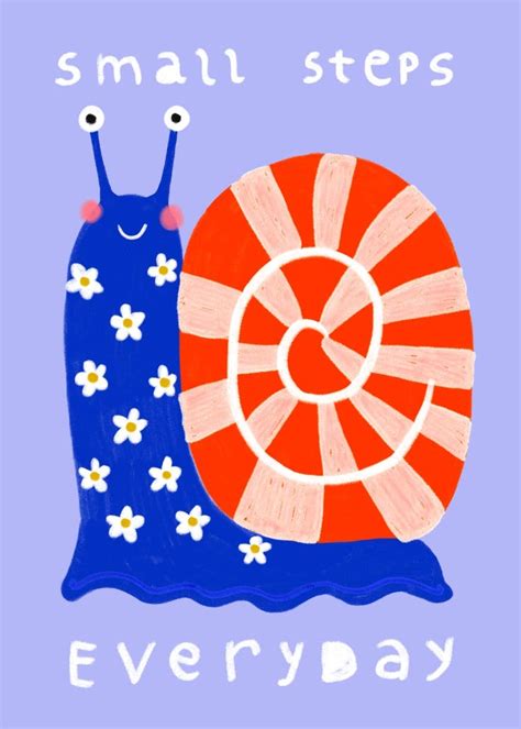 Small Steps Motivational Poster Template Free Greetings Island