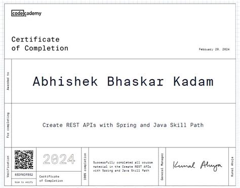 abhishek kadam on linkedin codingjourney codecademy learningtocode developerlife springboot…