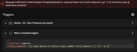 Time Pattern Not Working With Helper Configuration Home Assistant