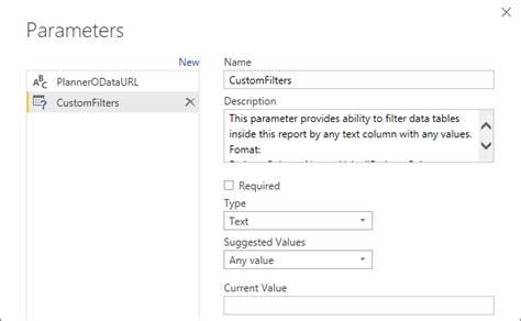 Use Power Bi Dynamic Parameters To Create Universal Report