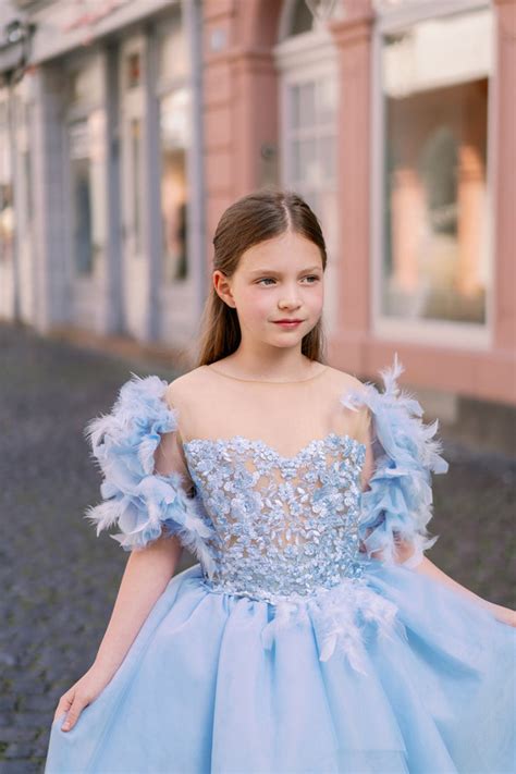 Light Blue Dress For Girls