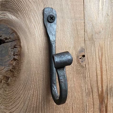 Hand Hammer Forged Scroll Hook Lostwestern