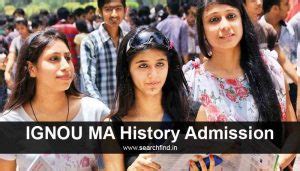 Ignou MA History Admission 2018 Online Eligibility Fee Duration