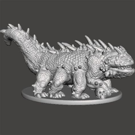 👹 Basilisk Monster Miniature Model For Fantasy Games Dnd Rpg・ Stl File