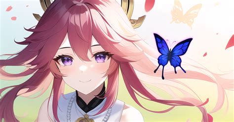 原神 八重神子 Kitokitoのイラスト Pixiv