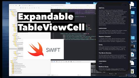 Expandable Tableviewcell Create Self Sizing Tableviewcell Youtube