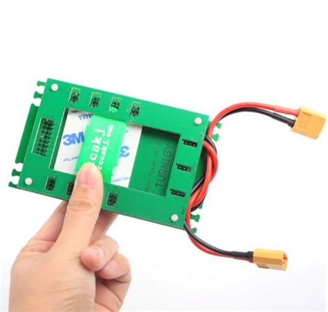 Mini Servo Section Board With Dual Power Input Wire And Electronic Switch Rcskylite