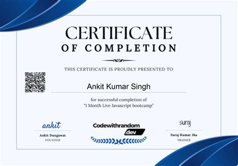 Ankit Kumar Singh On Linkedin Javascript Certification Webdevelopment