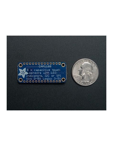 cap1188 8 key capacitive touch sensor breakout i2c or spi var