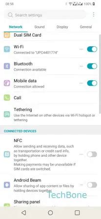 How To Enable Or Disable Bluetooth Tethering LG Manual TechBone