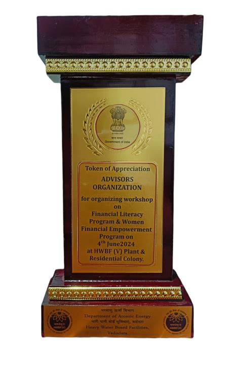 Advisors Organization On Linkedin Token Of Appreciation From