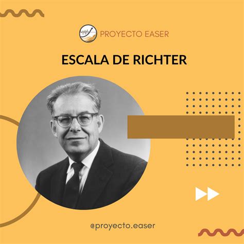 Escala De Richter Medición De La Energía De Los Terremotos Proyecto